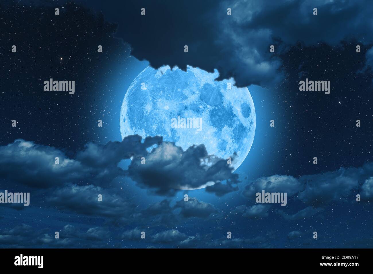Blue moon background wallpaper hi-res stock photography and images - Alamy