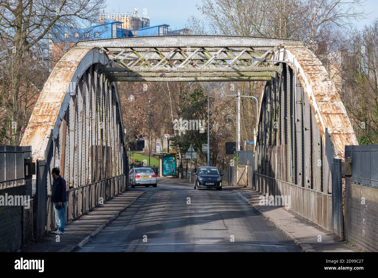 Barton road swing bridge hi-res stock photography and images - Alamy