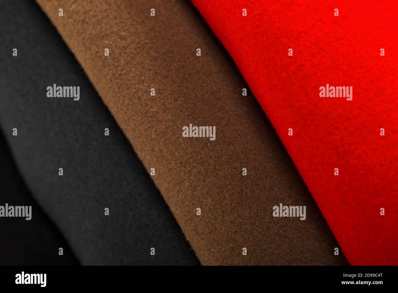 Colorful fleece palette, close up photo background Stock Photo - Alamy