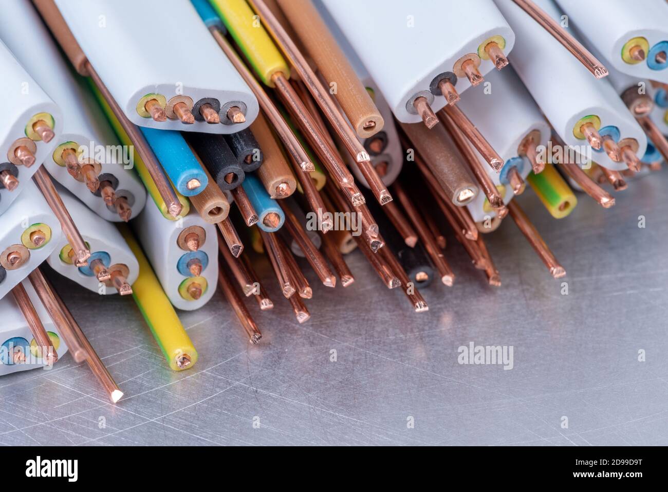 Electrical cable section hi-res stock photography and images - Alamy