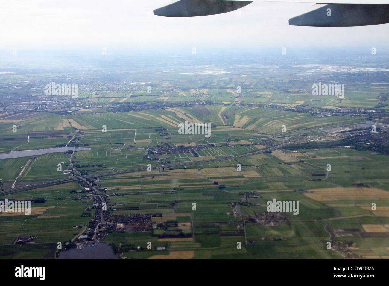 Aerial views from a commercial jet Stock Photo - Alamy