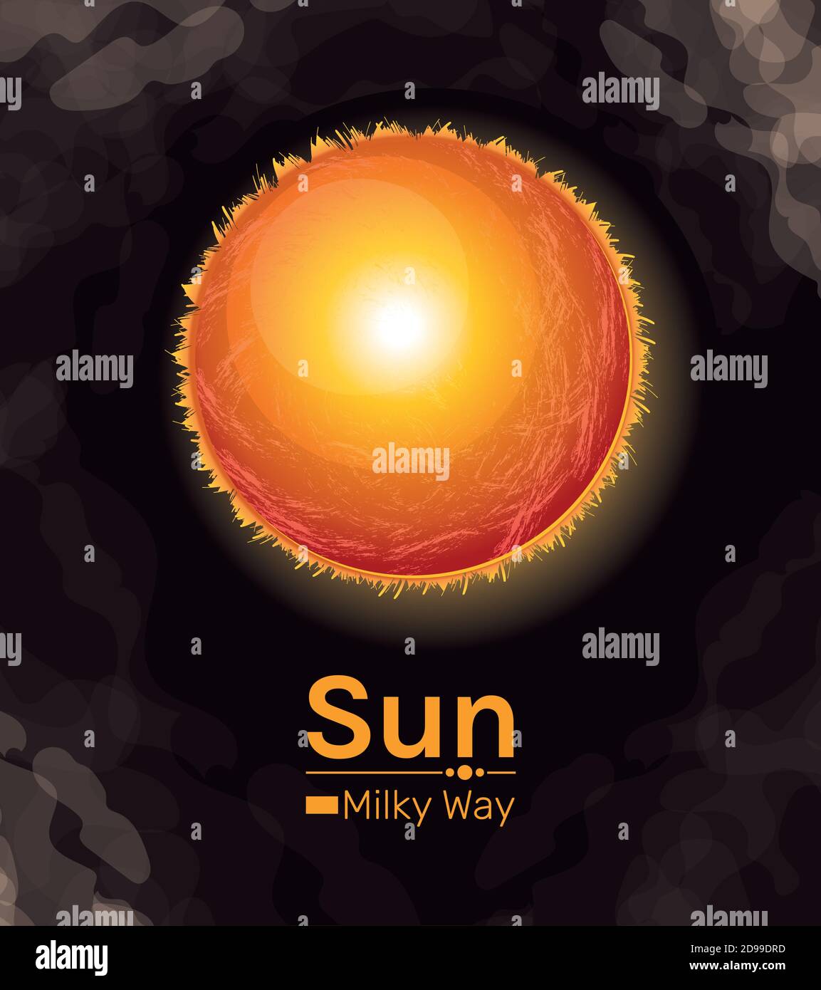 Tropical Milky Way Stock Vector Images - Alamy