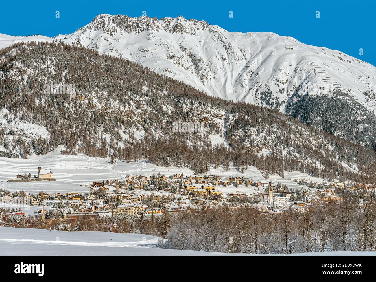 Switzerland engadin snow hi-res stock photography and images - Alamy