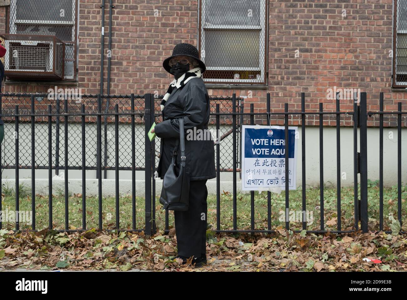 Woman wearing vote mask hi-res stock photography and images - Alamy