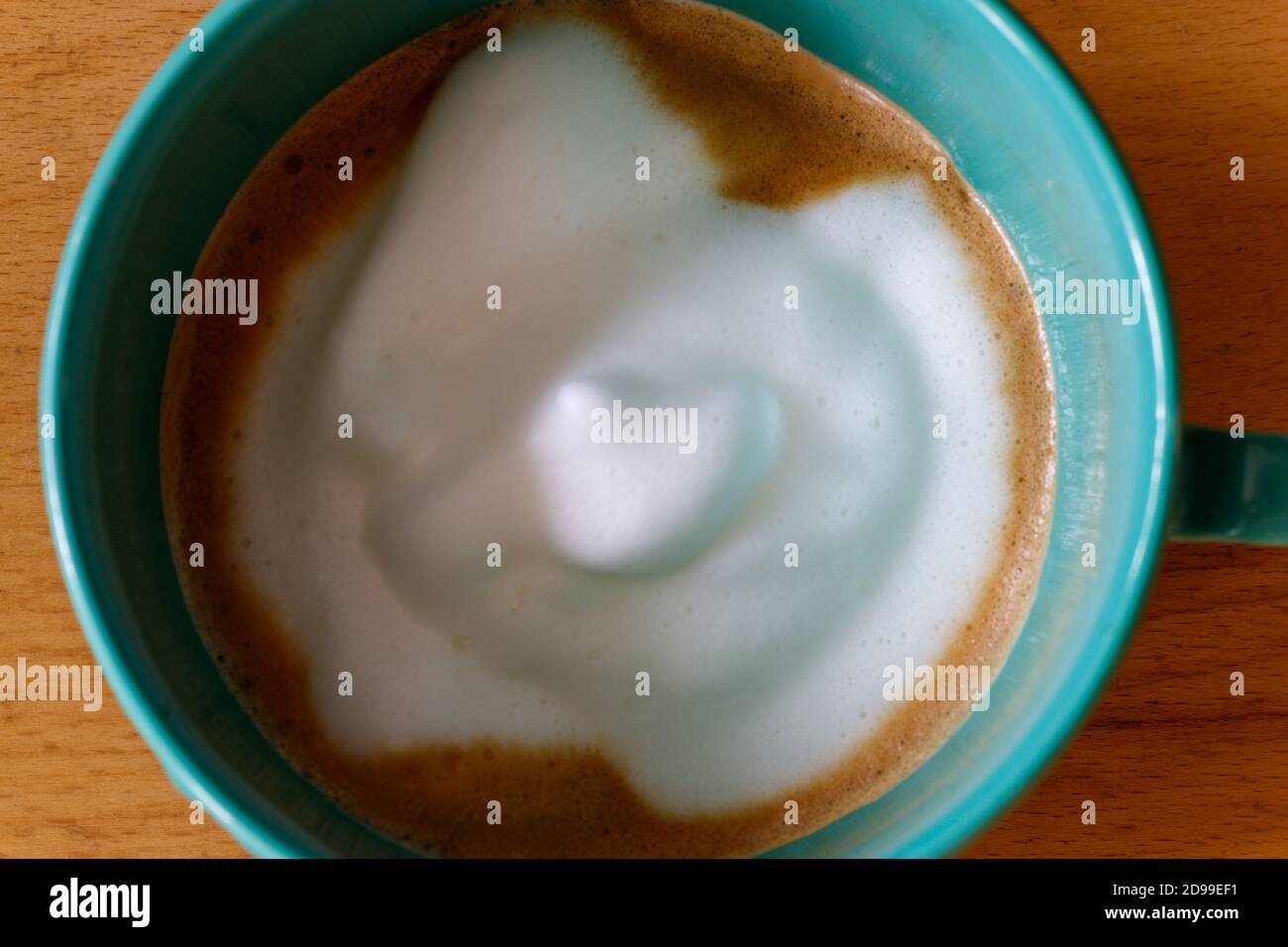 overview of a cappucino Stock Photo - Alamy