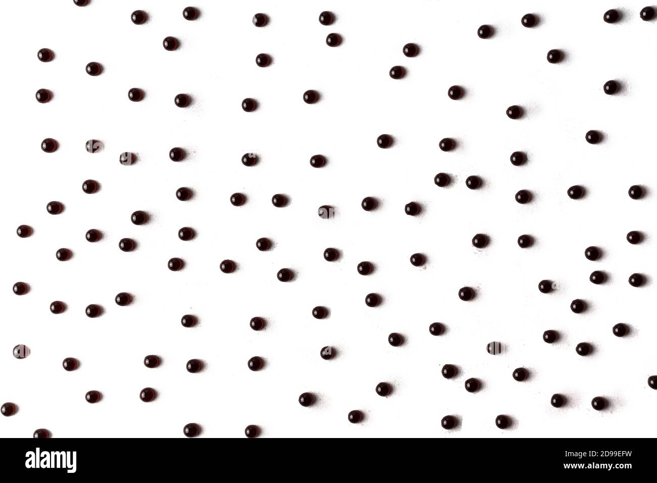 Bloody drops and drips isolated on white background Stock Photo - Alamy
