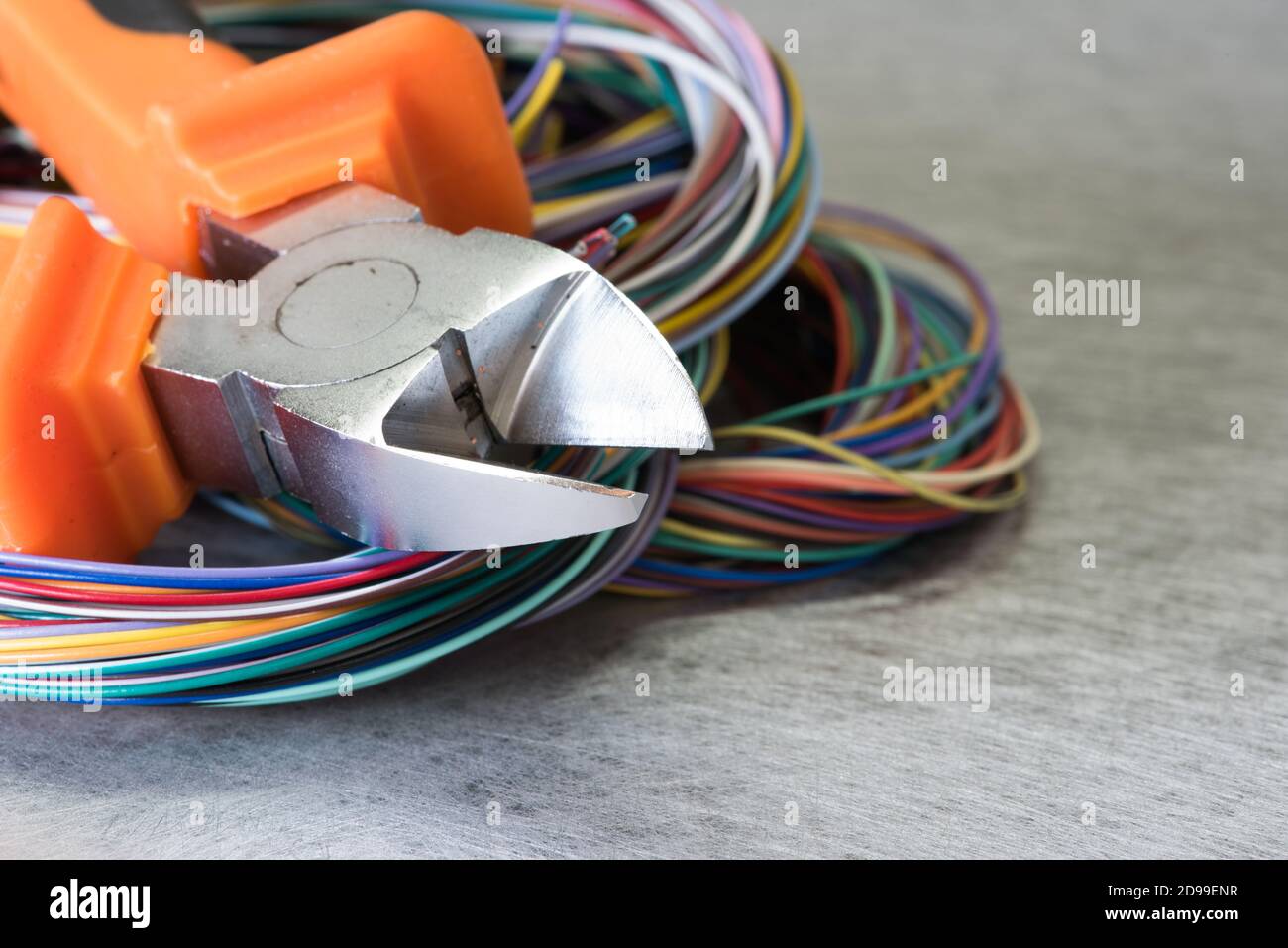 Installing electricity hi-res stock photography and images - Alamy