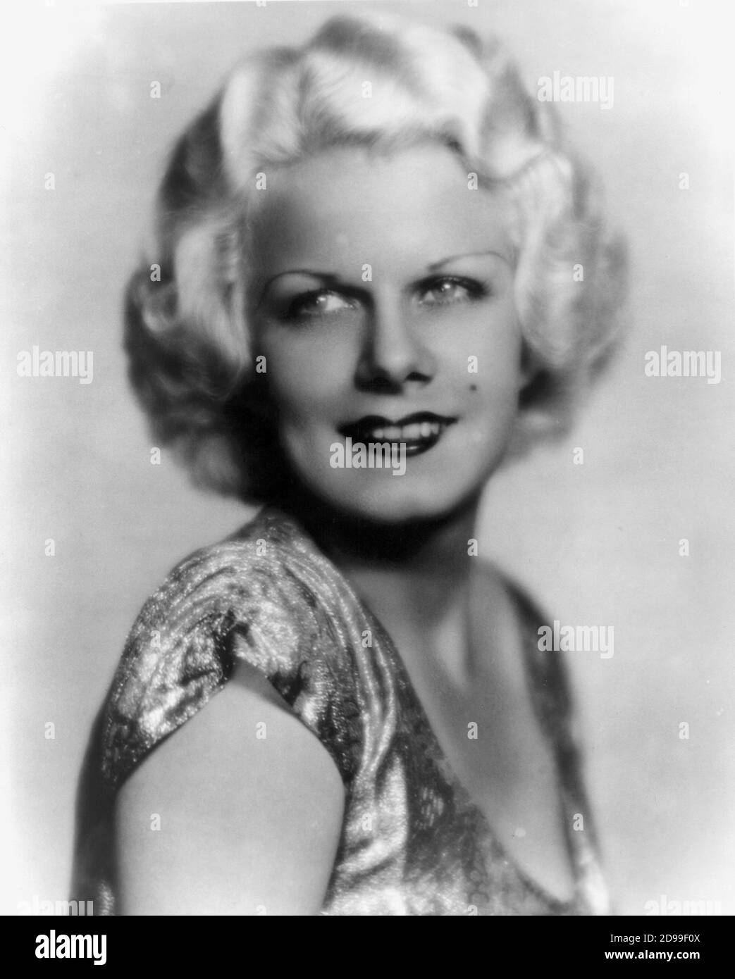 1932 : the platinum blonde actress JEAN HARLOW ( Harlean Jean Carpenter ...