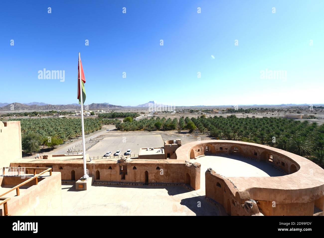 Jibreen castle in Oman Stock Photo - Alamy