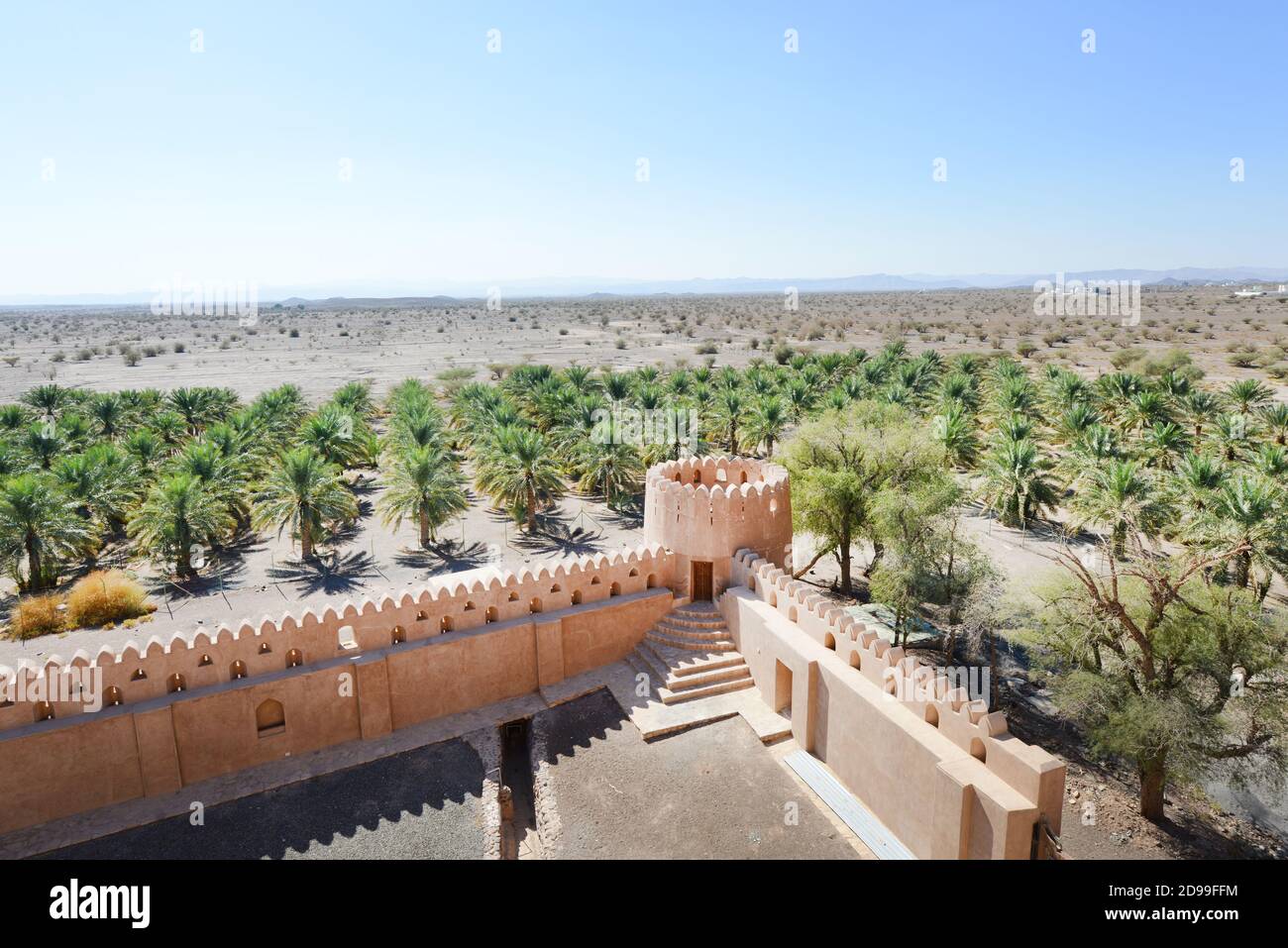 Jibreen castle in Oman Stock Photo - Alamy