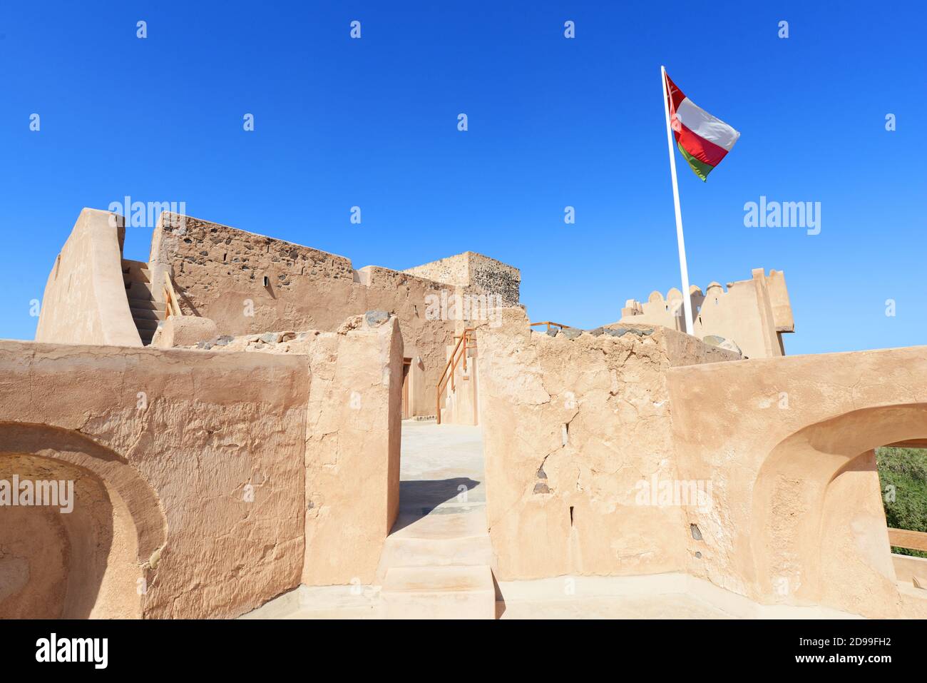 Jibreen castle in Oman Stock Photo - Alamy