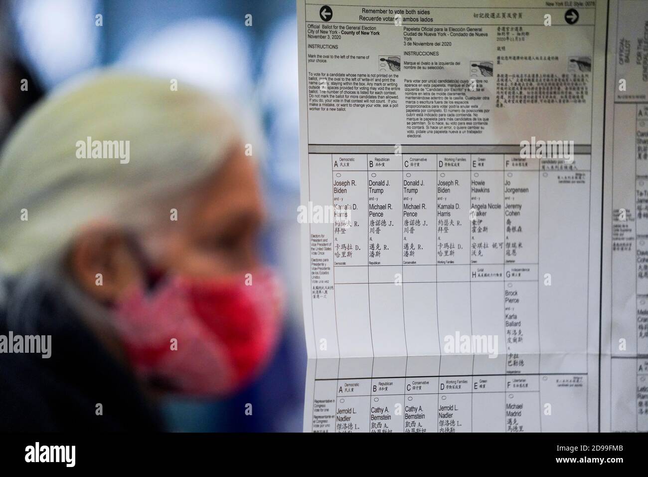 Sample voting ballot hi-res stock photography and images - Alamy
