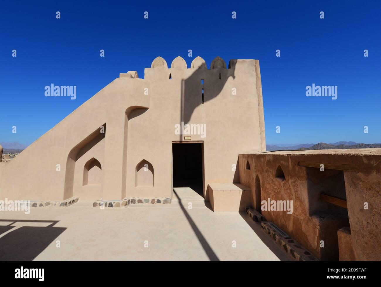 Jibreen castle in Oman Stock Photo - Alamy