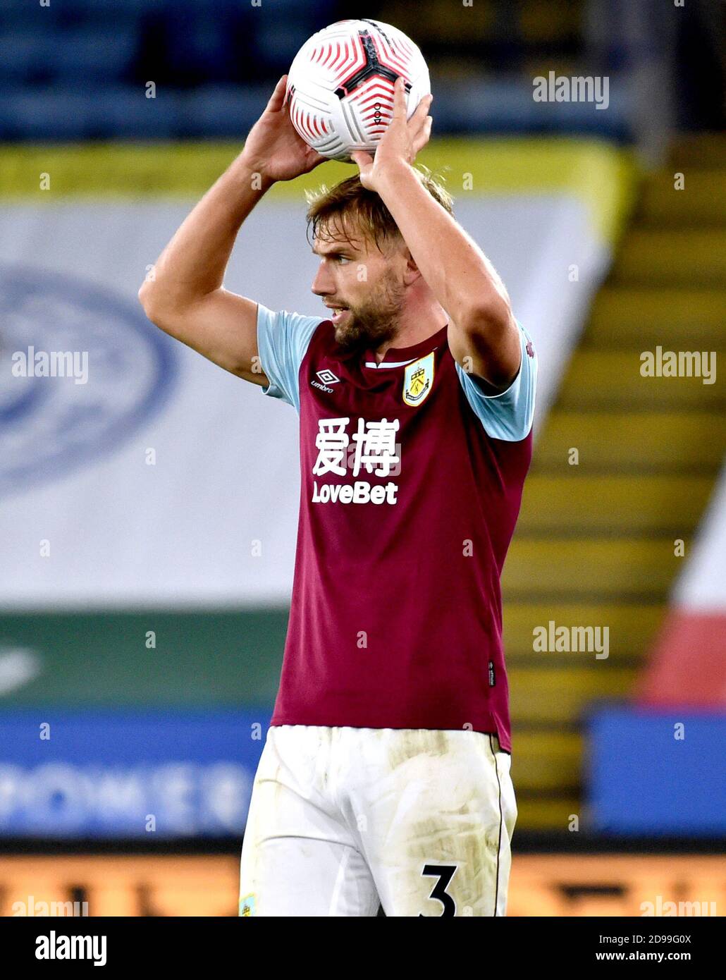 Burnley's Charlie Taylor during the Premier League match at the King ...