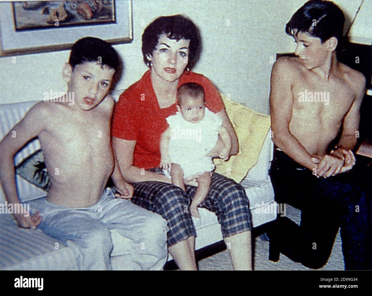 Sylvester stallone and frank stallone hi-res stock photography and ...