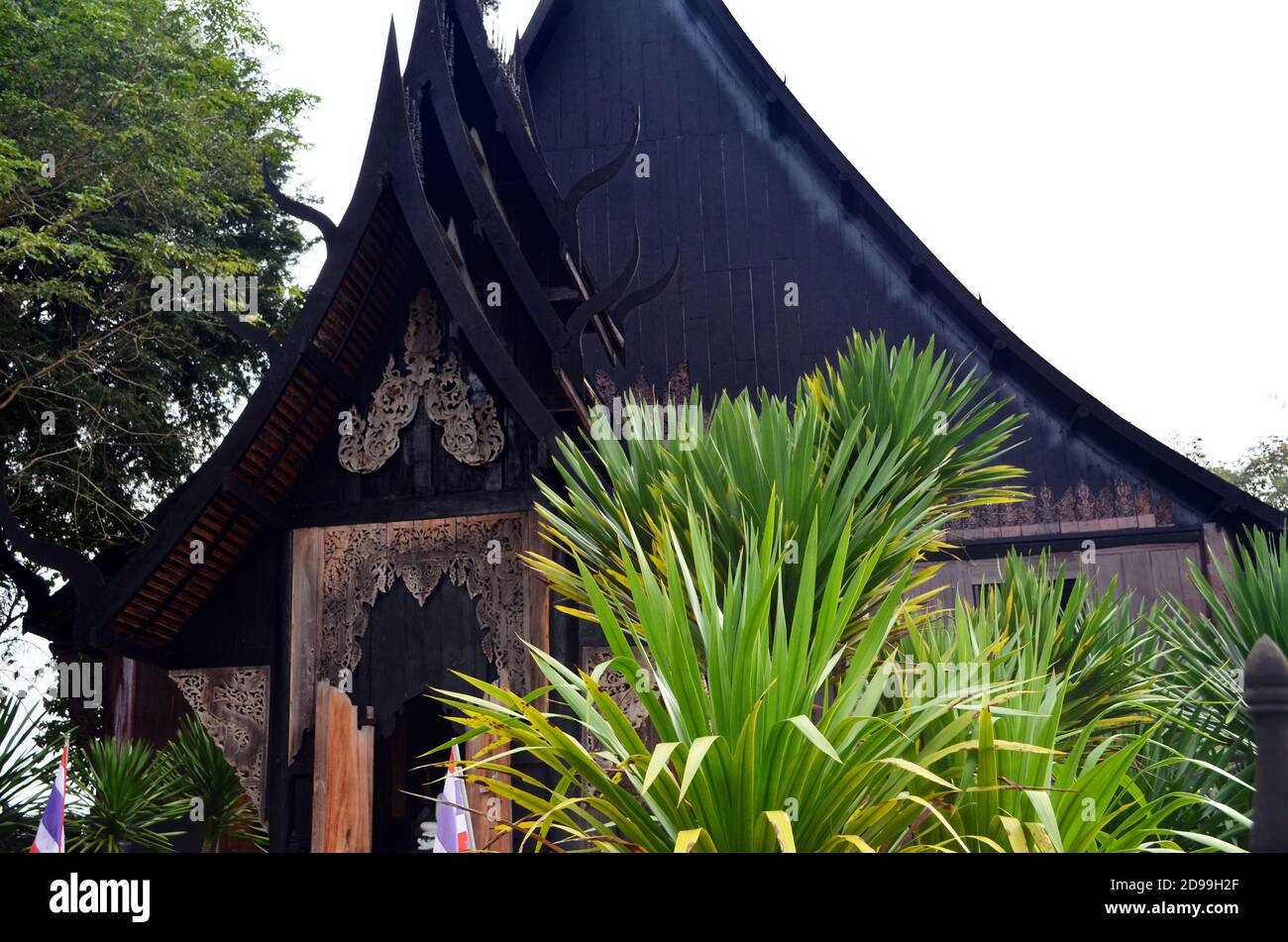Chiang Rai, Thailand - Baan Dam (Black House Stock Photo - Alamy
