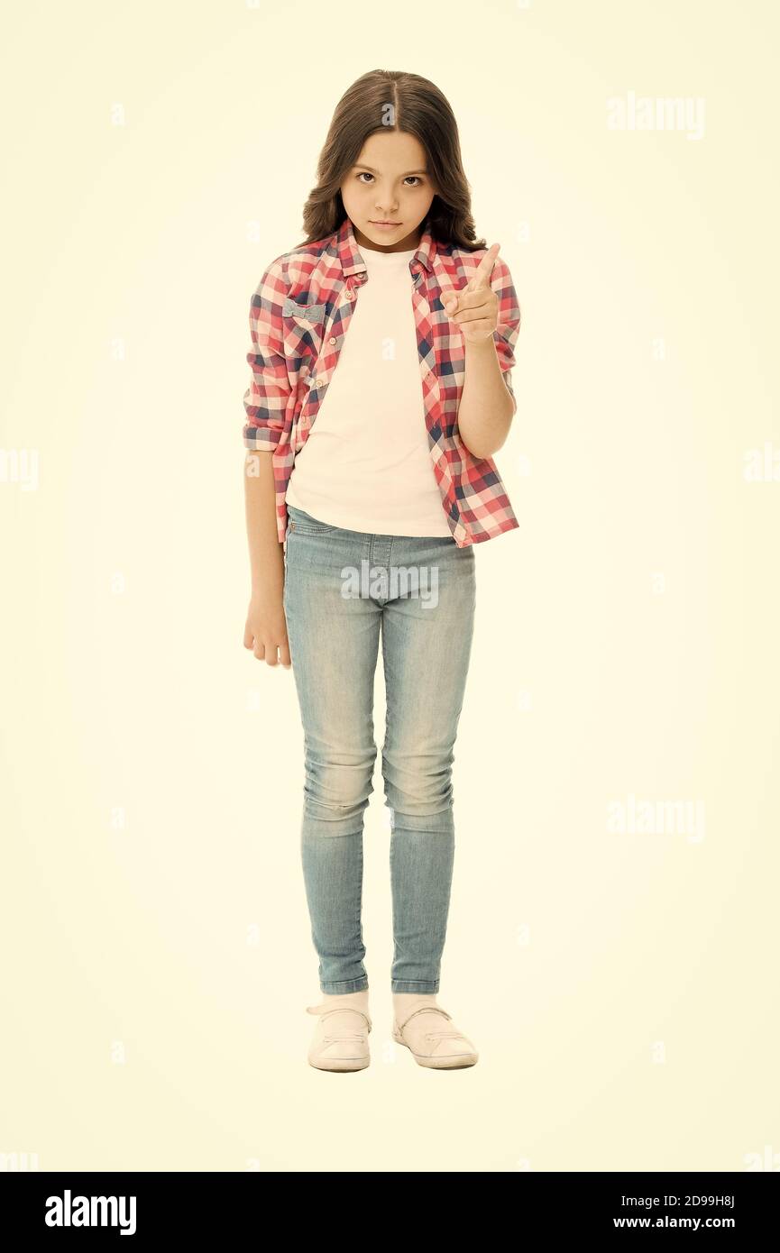 Be aware of. Upbringing versatile personality. Childhood concept. Girl ...