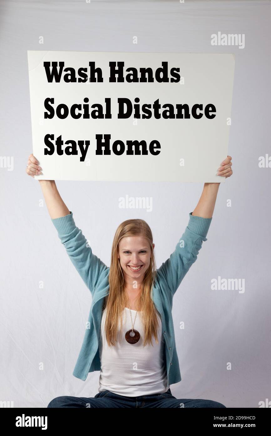 Social distance wash hands hi-res stock photography and images - Alamy