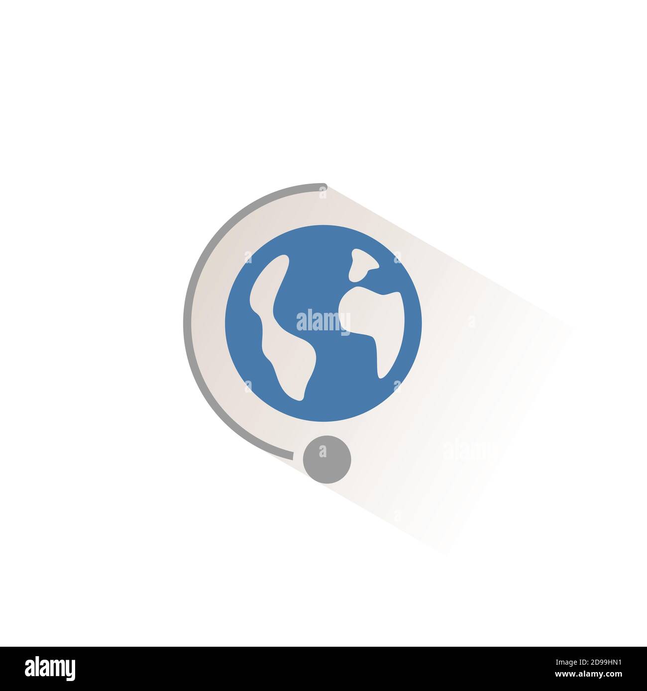 Waxing gibbous moon Cut Out Stock Images & Pictures - Alamy