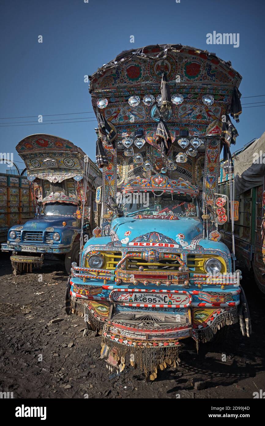 Rawalpindi, Pakistan, December 2008. One of the country's typical ...