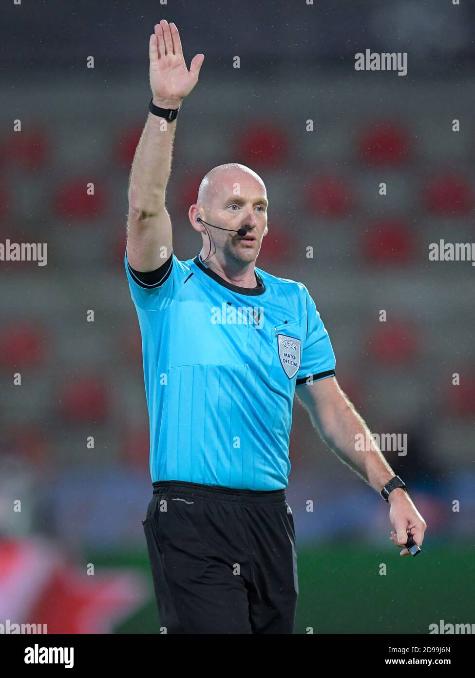 HERNING, DENMARK - NOVEMBER 03: referee Bobby Madden during the UEFA ...