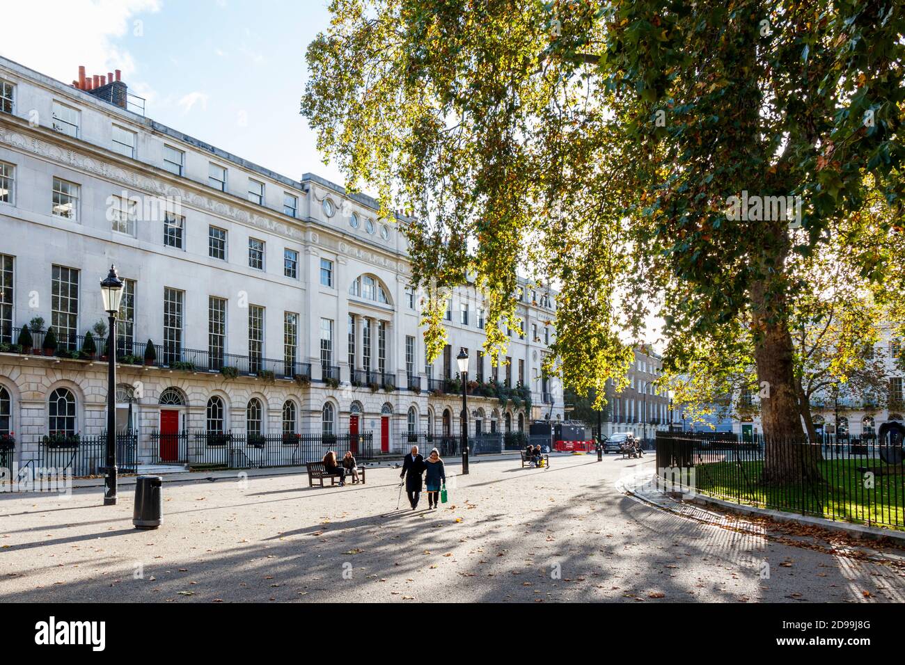 Georgian architecture fitzrovia london hi-res stock photography and ...