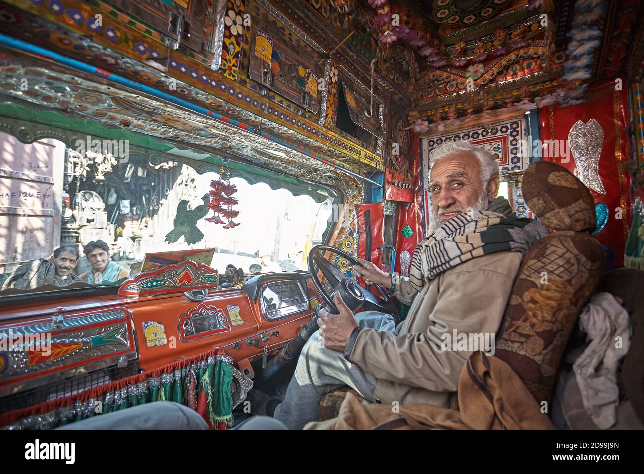 Rawalpindi, Pakistan, December 2008. Inside one of the typical ...