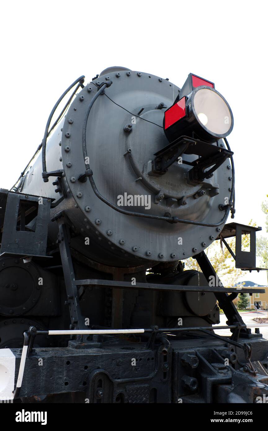 Front view steam locomotive hi-res stock photography and images - Alamy