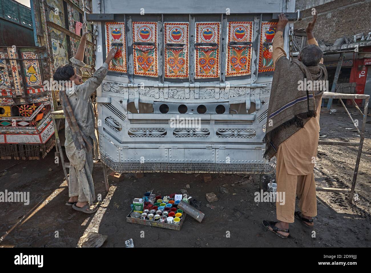 Rawalpindi, Pakistan, December 2008. Decorating one of the country's ... Rawalpindi, Pakistan, December 2008. Decorating one of the country's ...