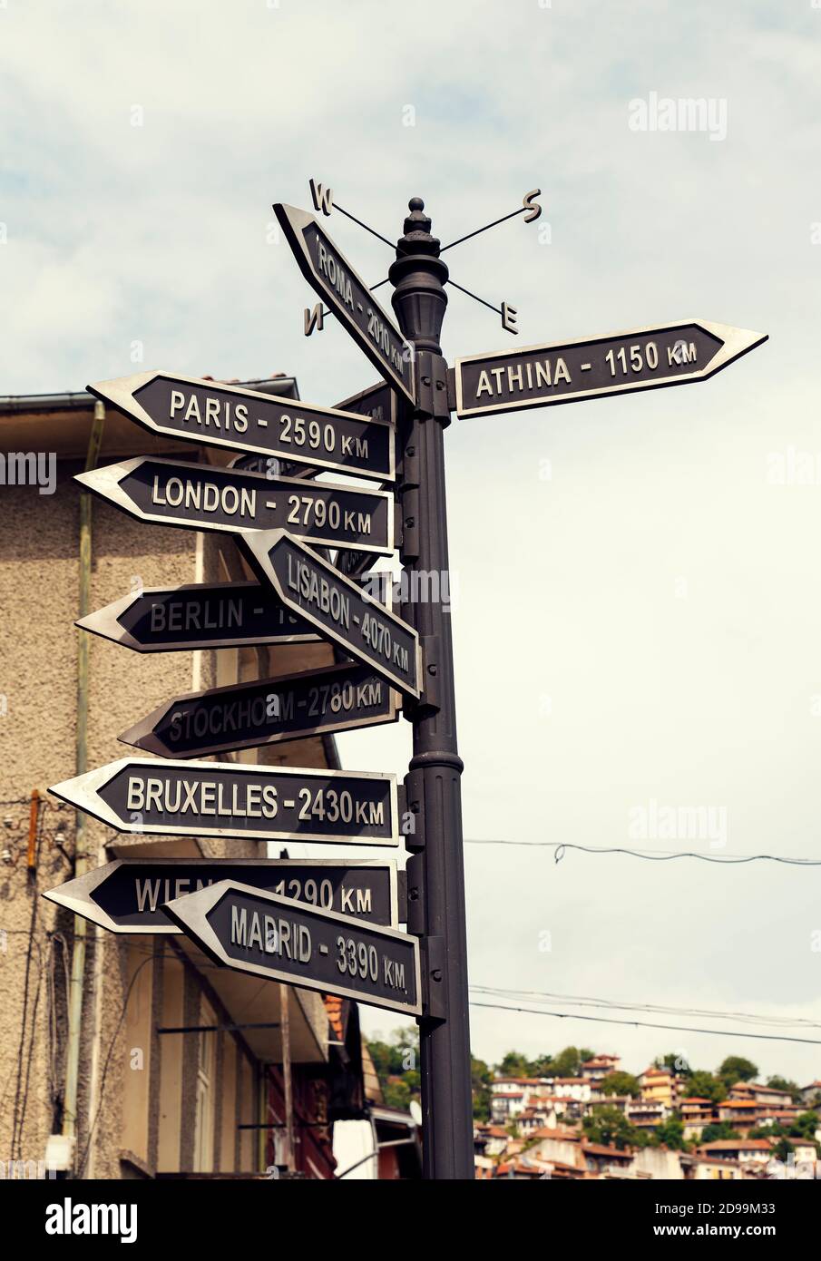 Signposts city cities hi-res stock photography and images - Alamy