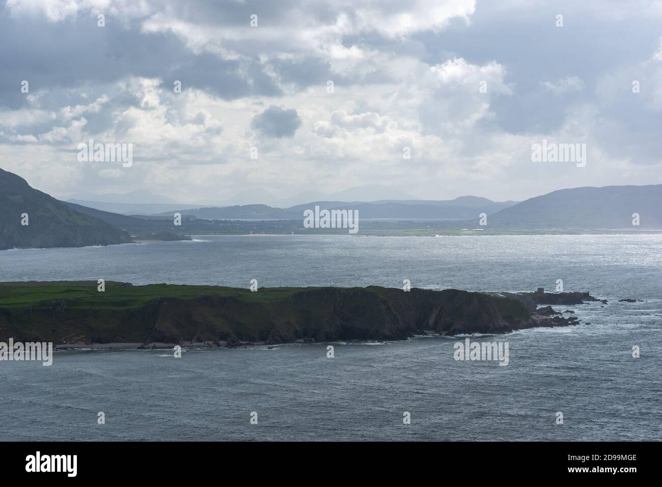 Doherty’s Keep, Doagh Island Donegal Stock Photo - Alamy