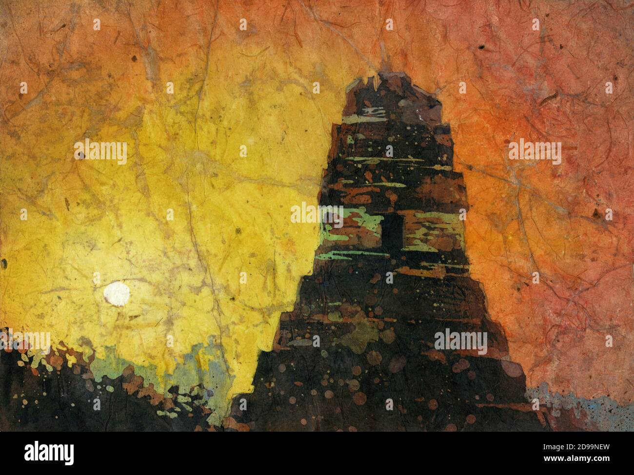 Tikal temple art hi-res stock photography and images - Alamy