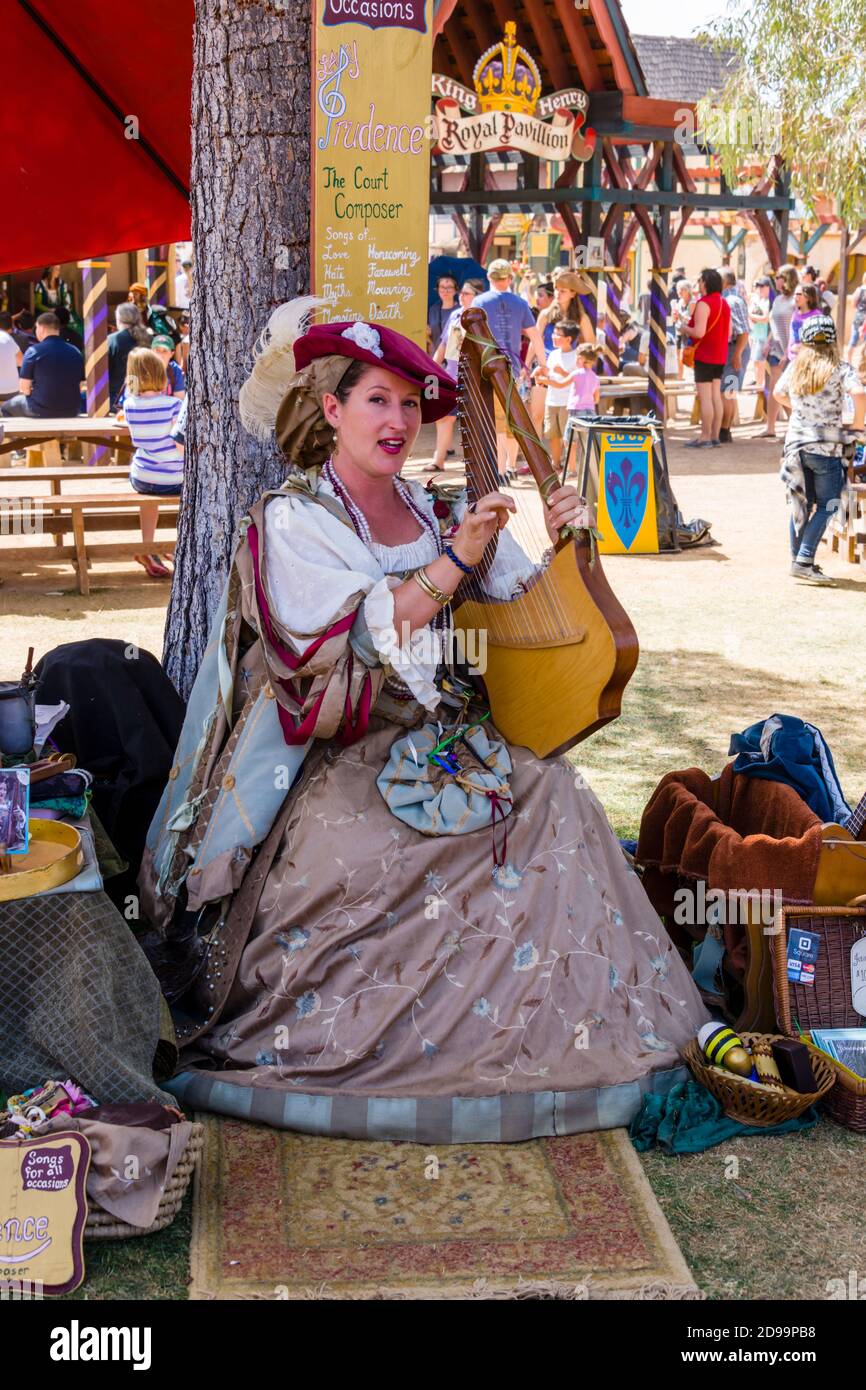 Arizona Renaissance Festival & Artisan Marketplace, Singer and Lyre ...