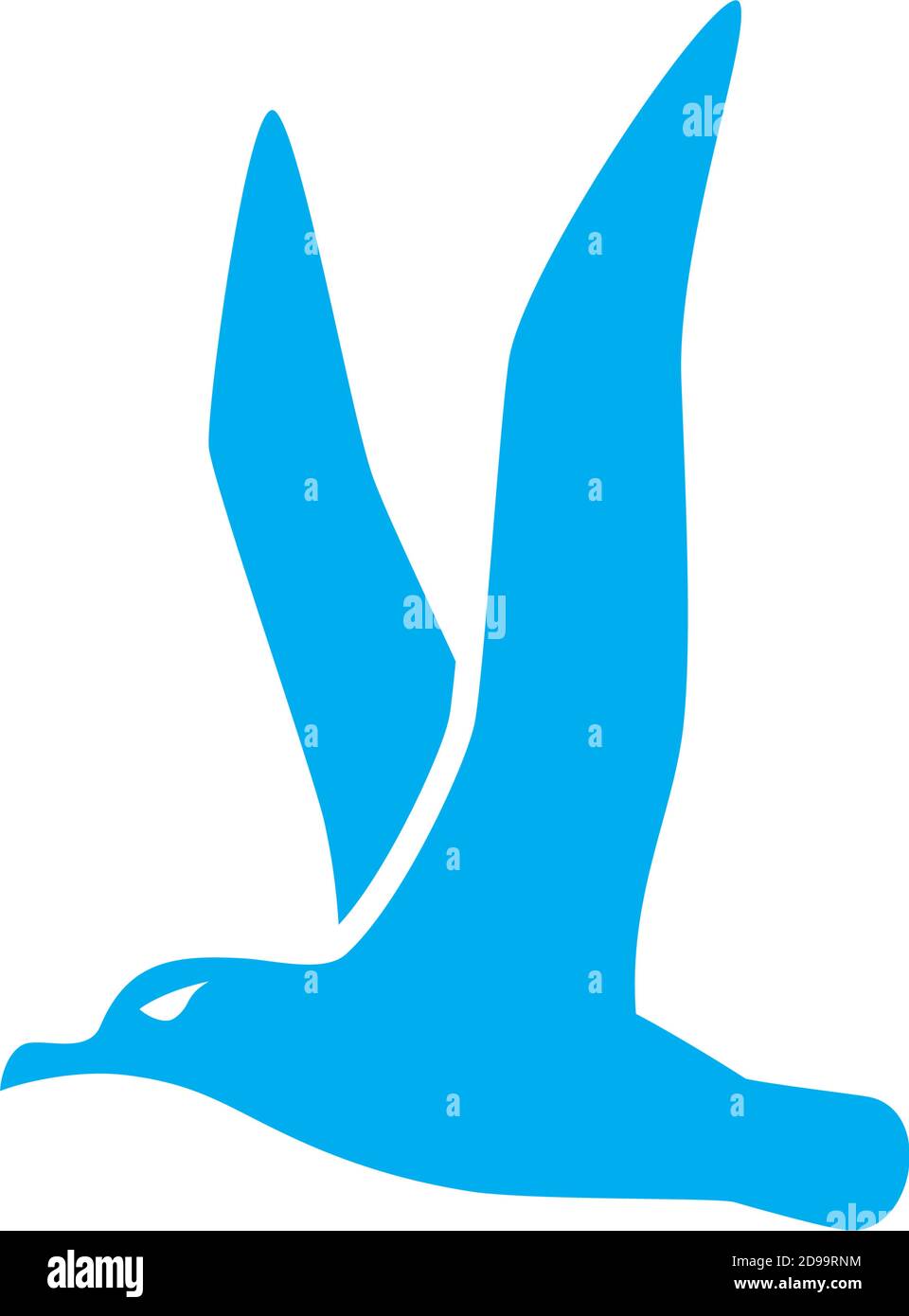 Albatross silhouette Stock Vector Images - Alamy