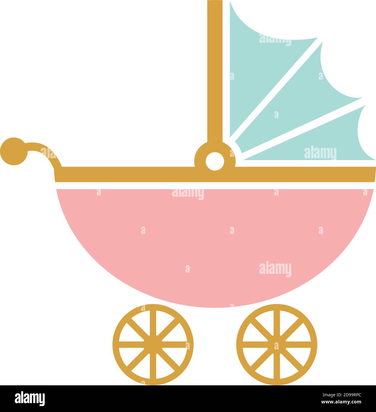 Baby Carriage Template