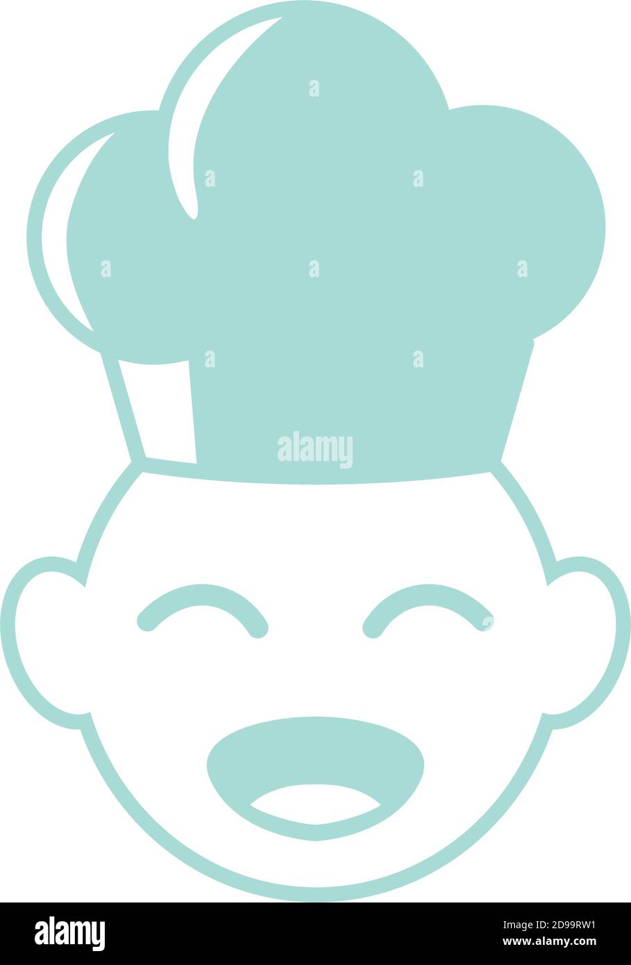 Cartoon illustration boy chef banner hi-res stock photography and ...