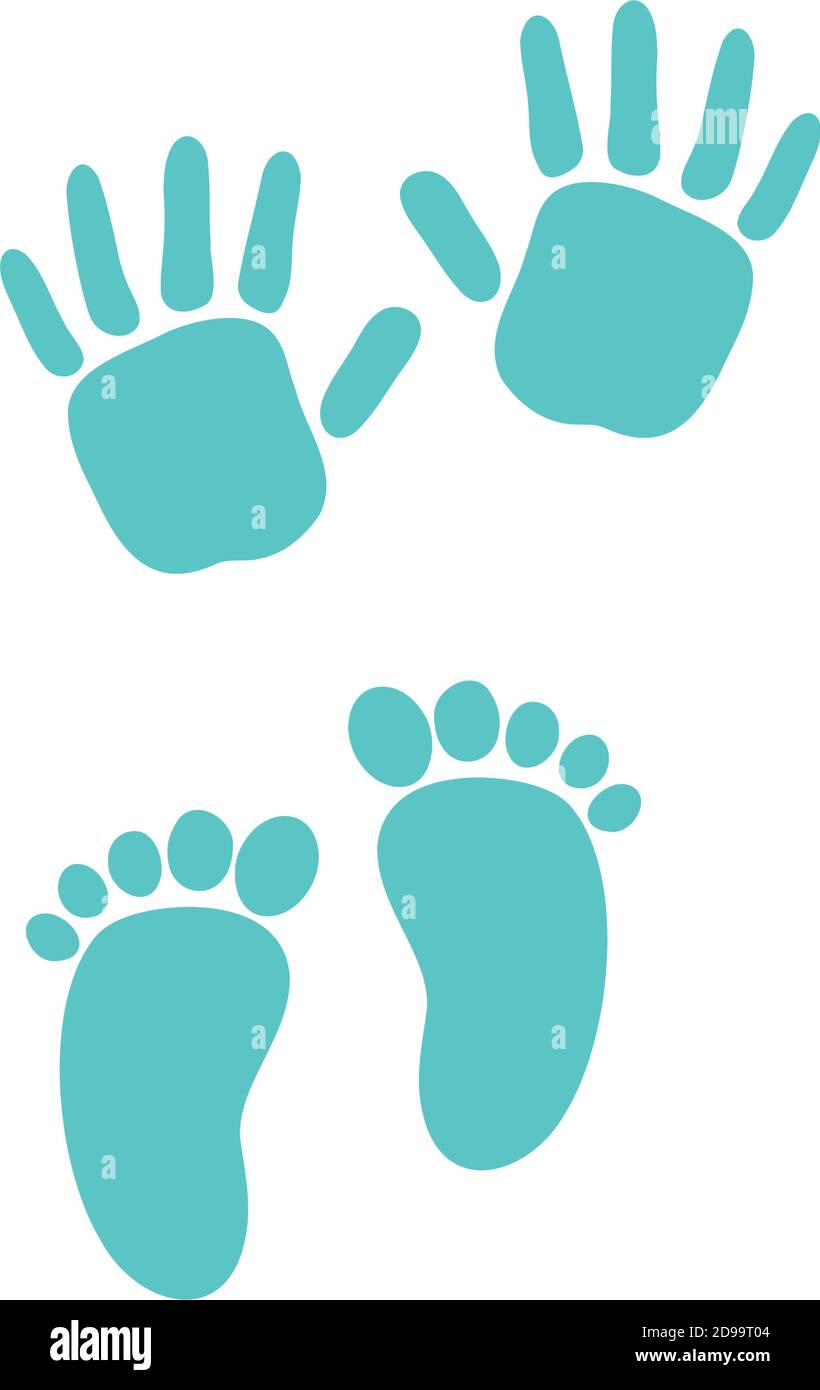 Child palm Stock Vector Images - Alamy