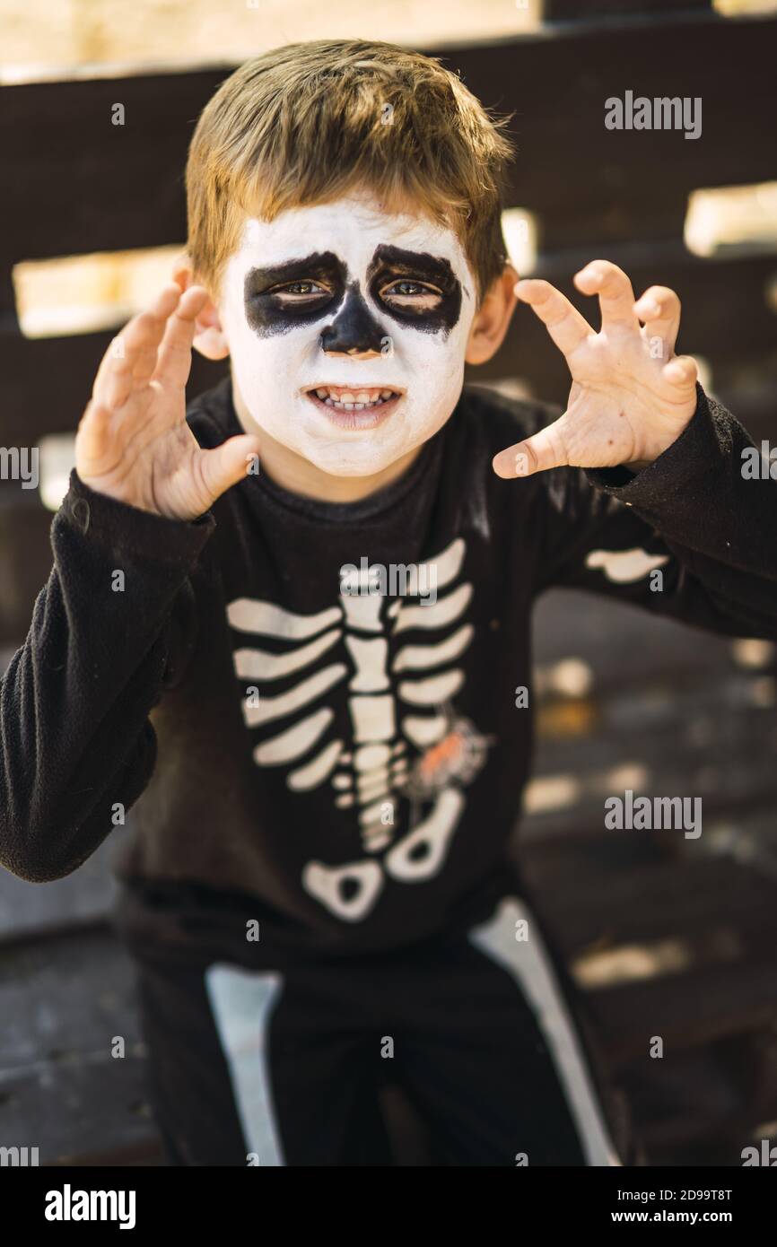 Toddler Skeleton Costume