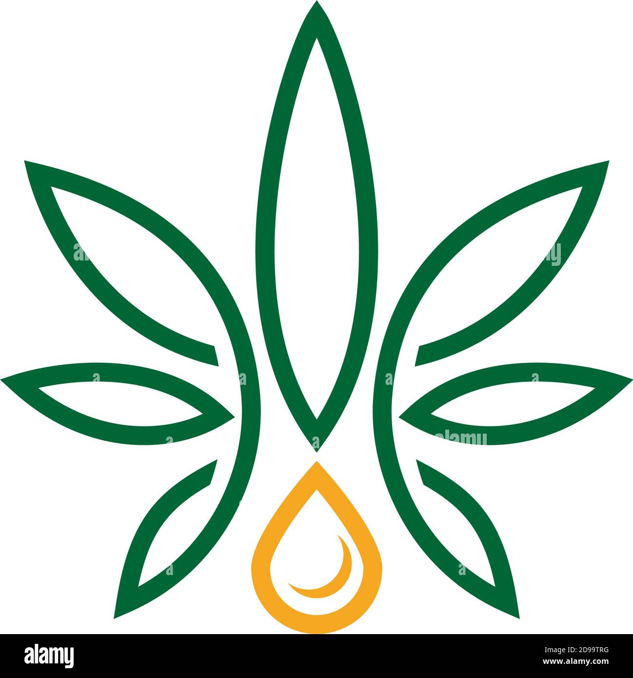 Weed leaf design hi-res stock photography and images - Alamy