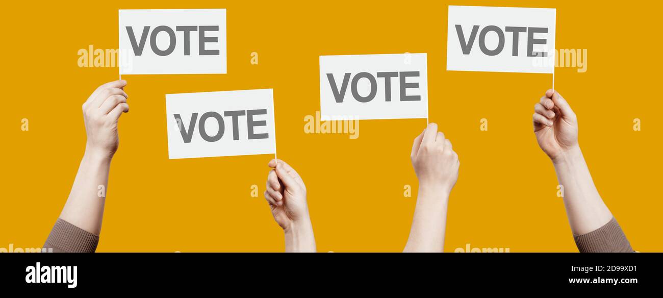 Voting and election concept. Making the right decision Stock Photo - Alamy