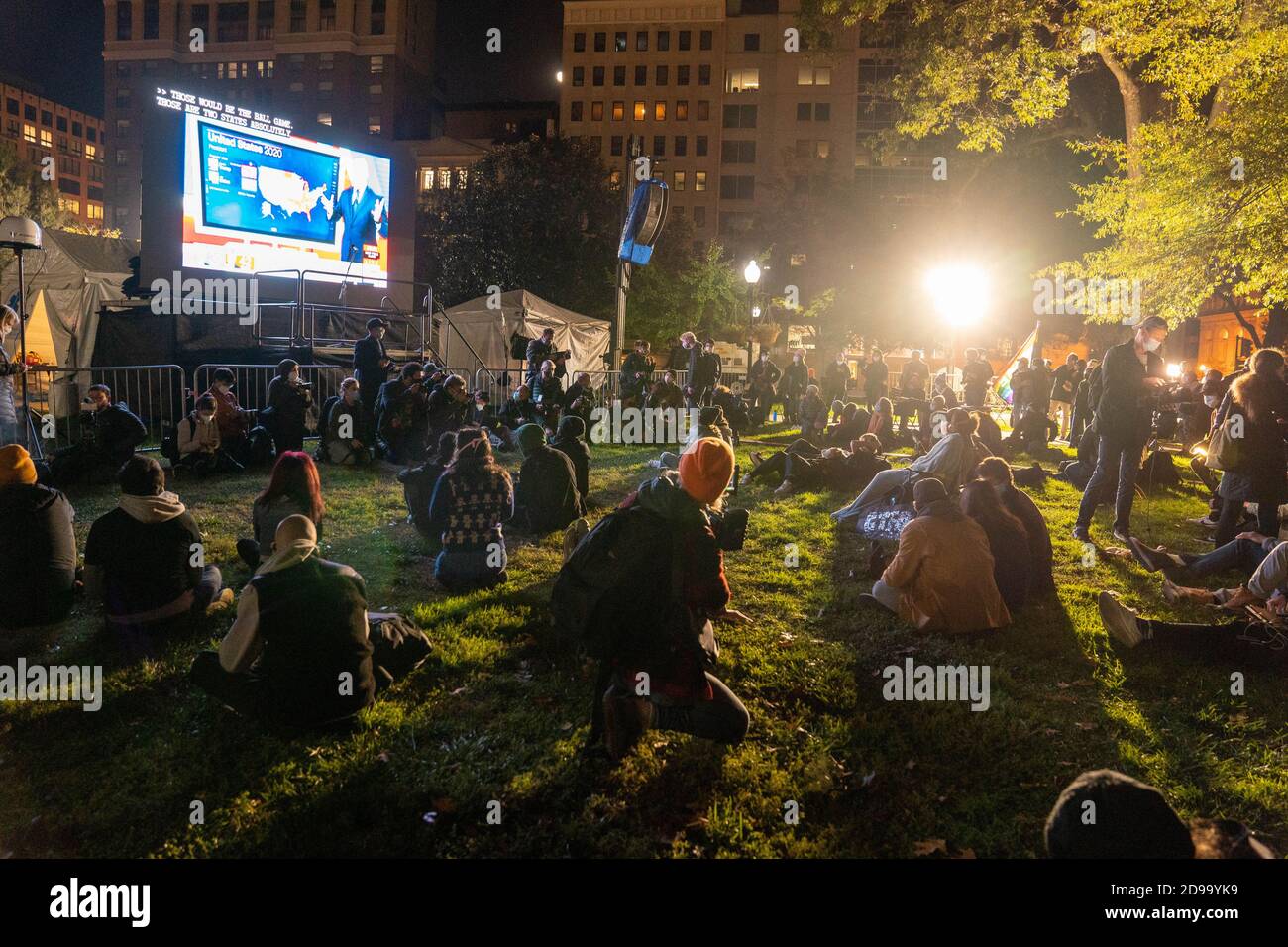 2020 election night hi-res stock photography and images - Alamy