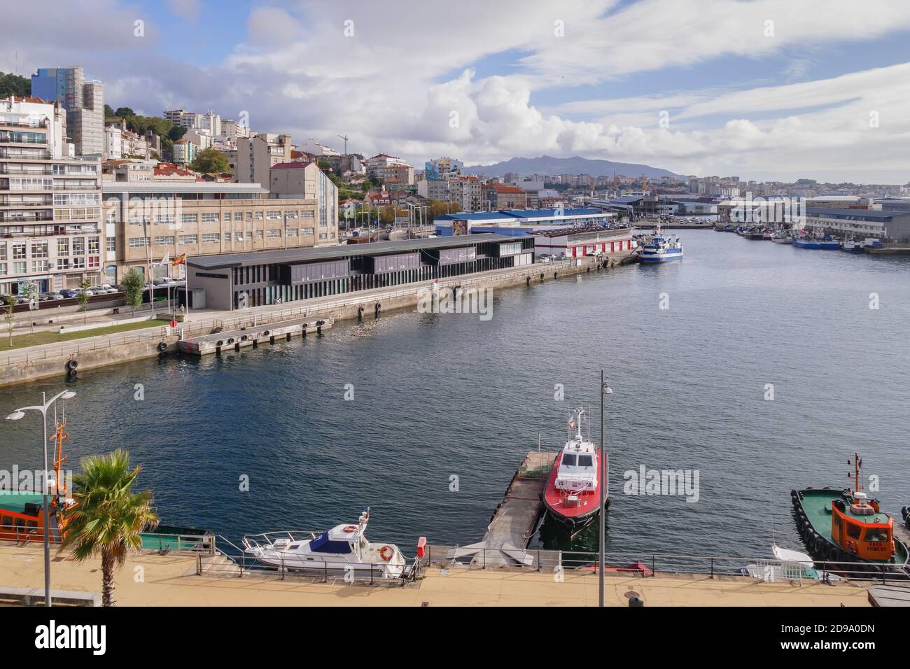 Aerial view vigo galicia spain hi-res stock photography and images - Alamy