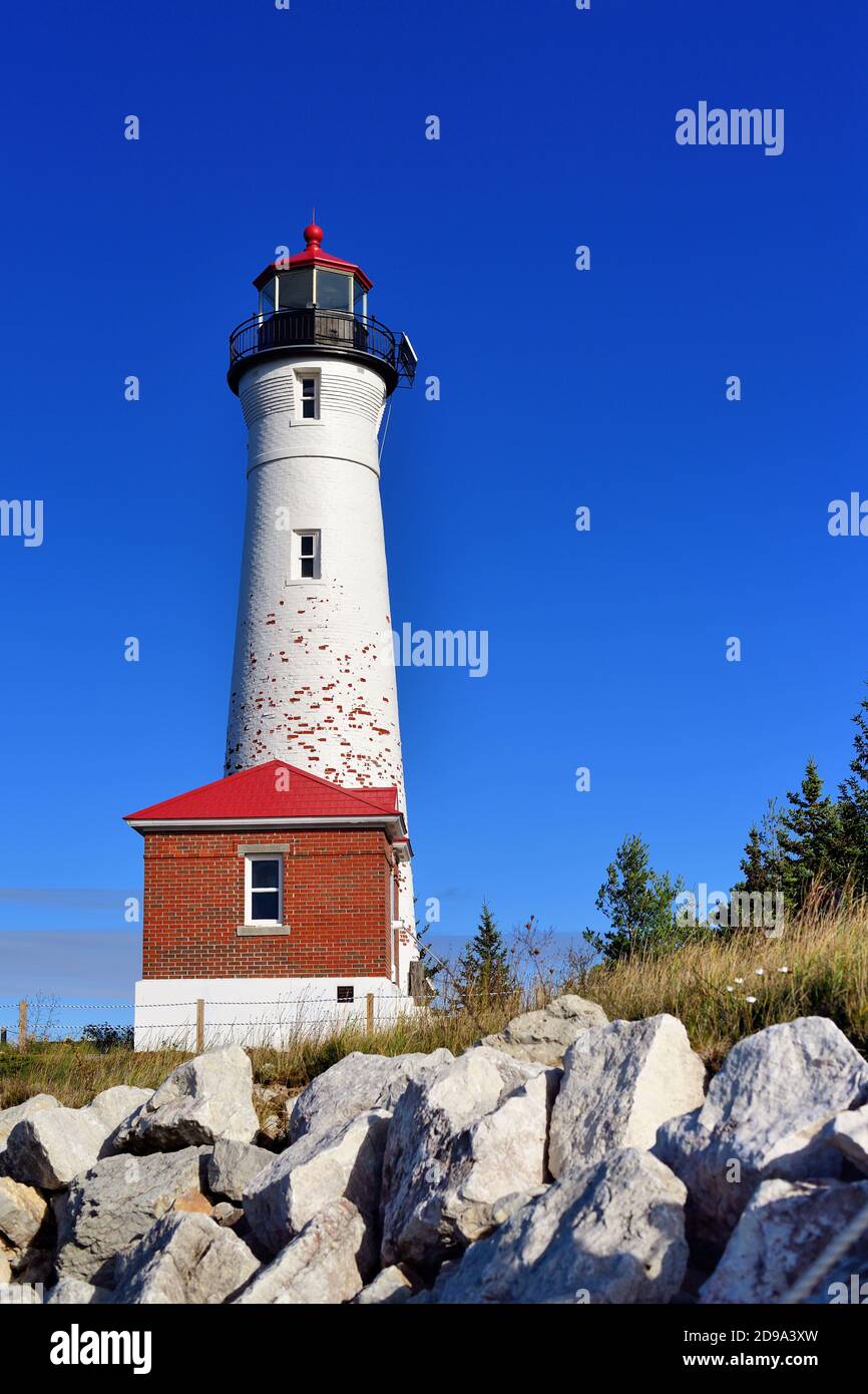 Upper peninsula lighthouses hi-res stock photography and images - Alamy