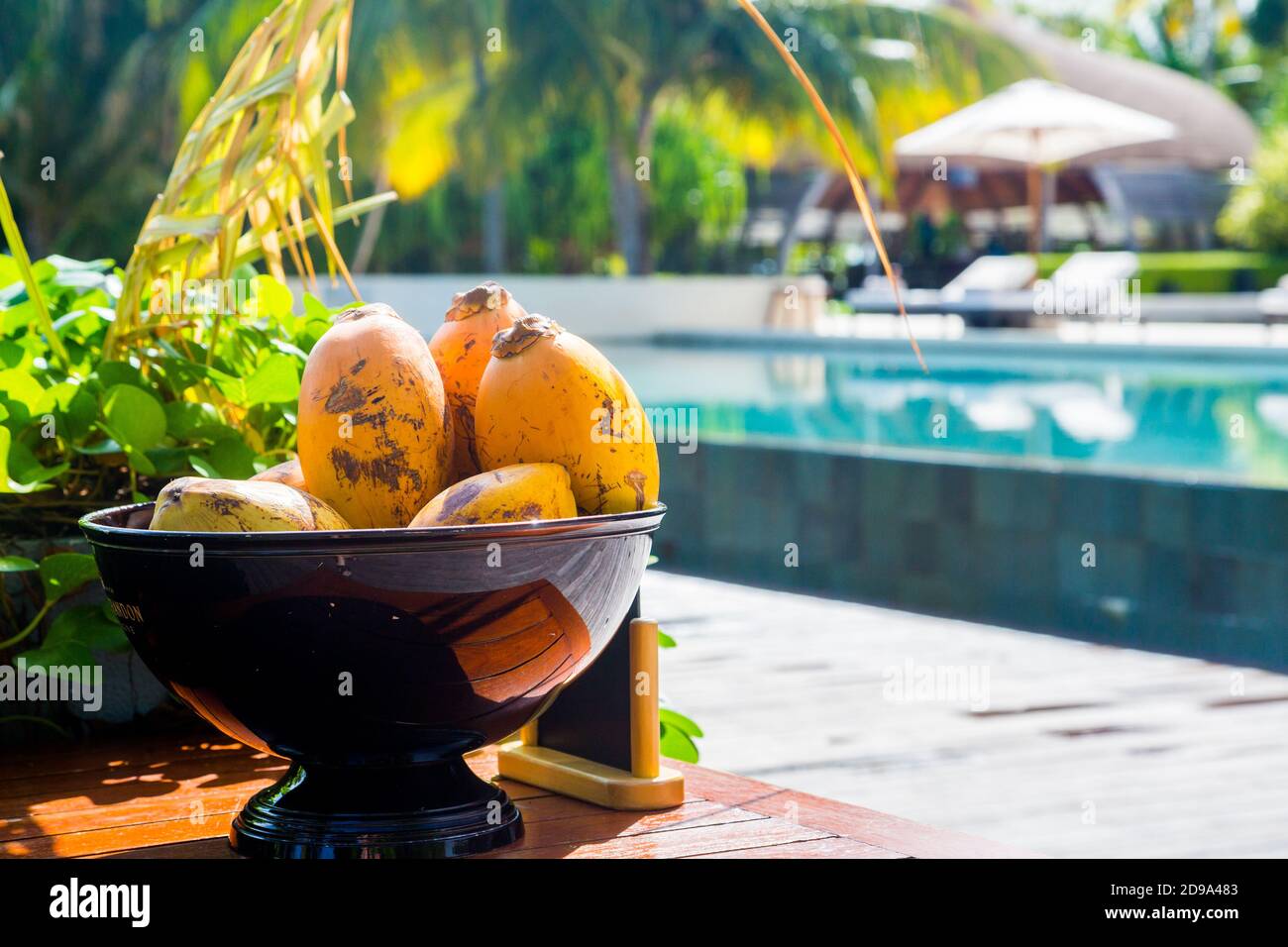 Tropical fruits in maldives island hi-res stock photography and images ...
