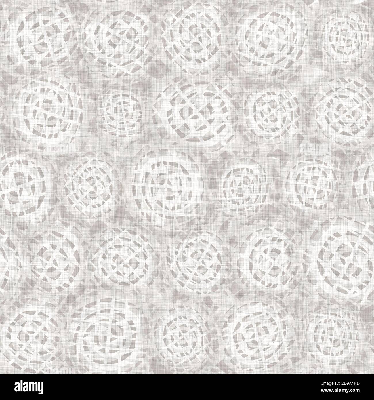 Seamless light grey woven collage linen texture background. Flax hemp ...