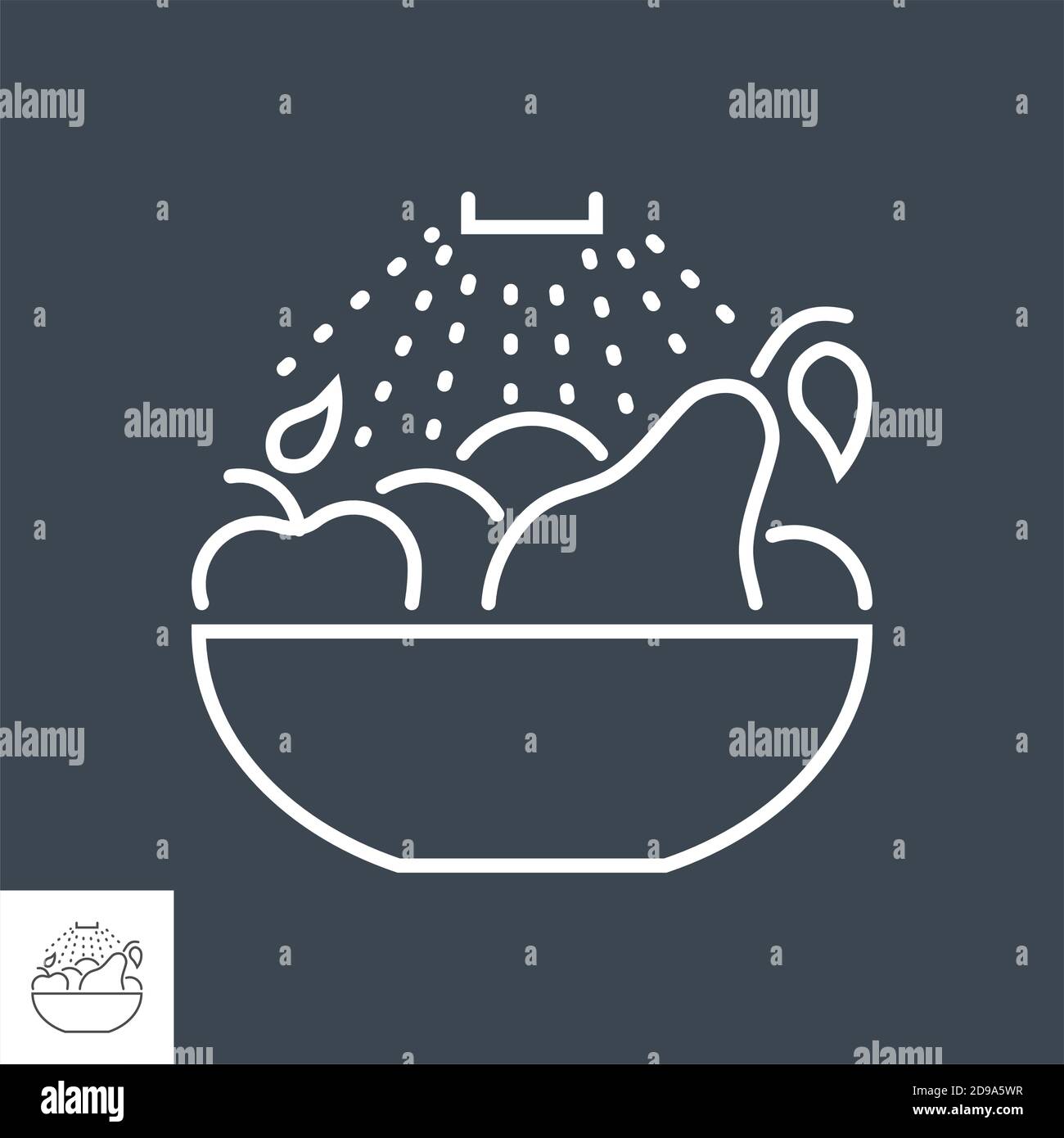 Wash fruits Stock Vector Images - Alamy