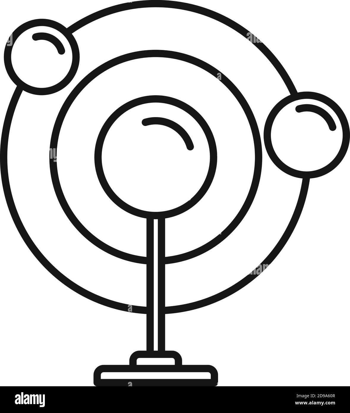 Solar system icon, outline style Stock Vector Image & Art - Alamy