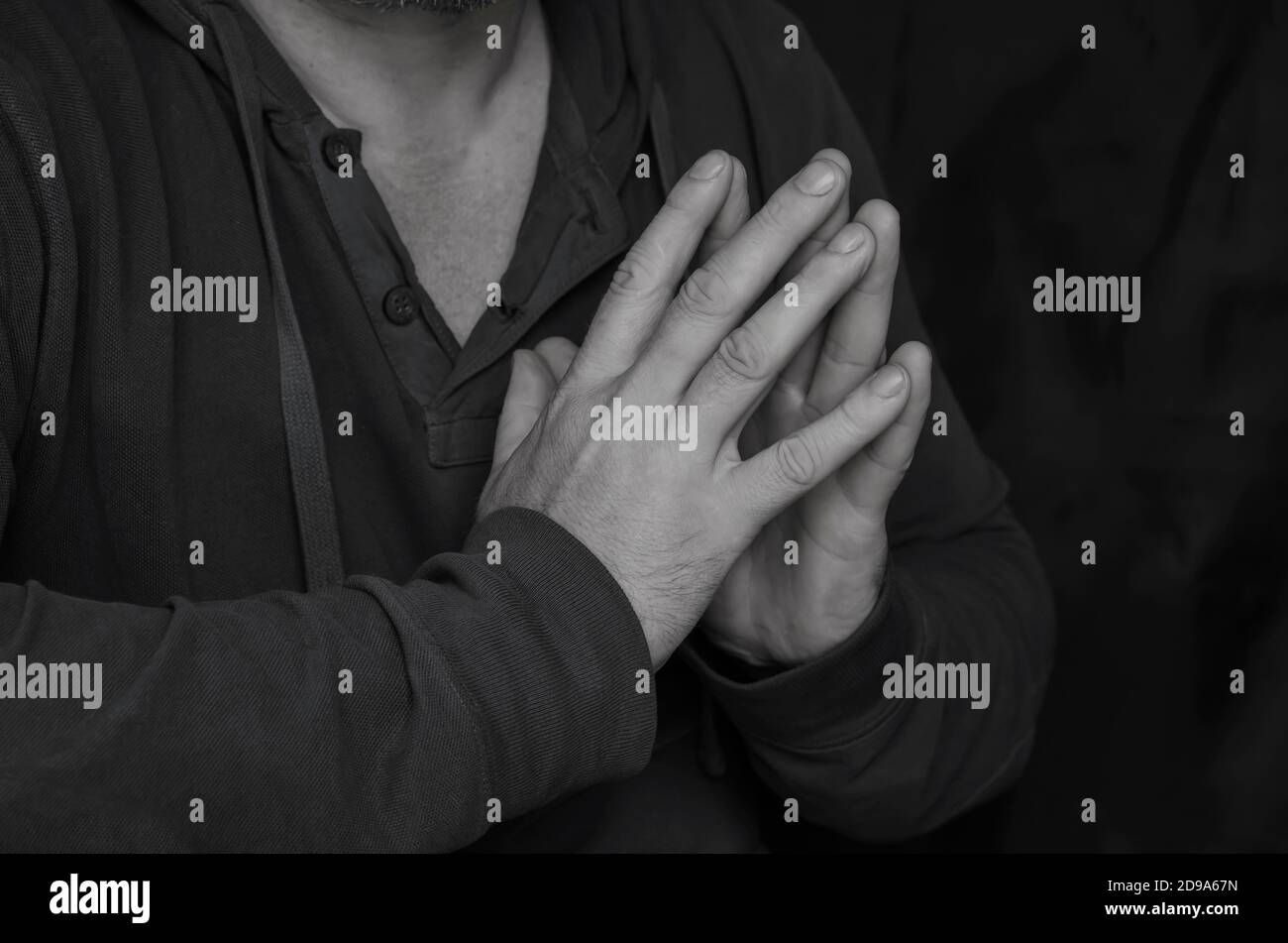 Pyramid Triangle Symbol Formed by Man Hands. Hands that are formed in ...