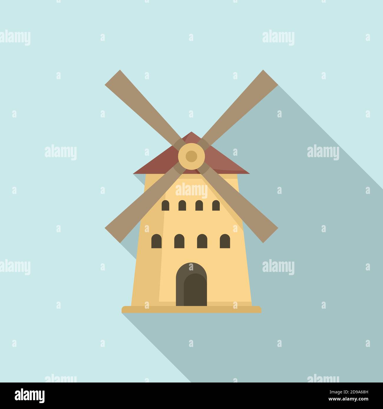 French at the moulin Stock Vector Images - Alamy