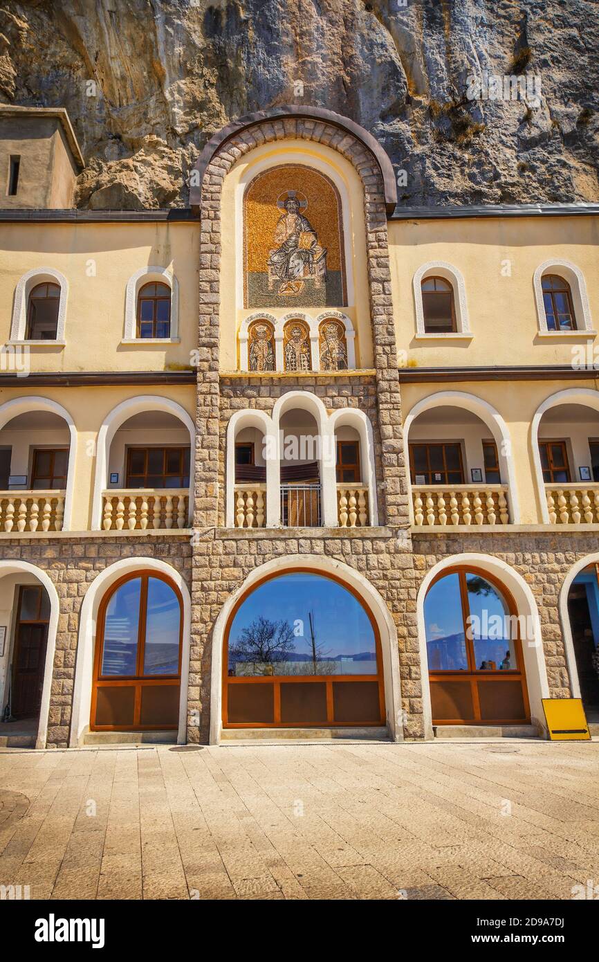 Ostrog monastery in Montenegro - St. Vasilije Ostroski (upper church ...